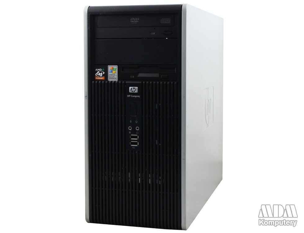 HP DC5750 Tower AMD 3800+ 2GB 80GB DVDRW Windows 7 Home Premium PL ...