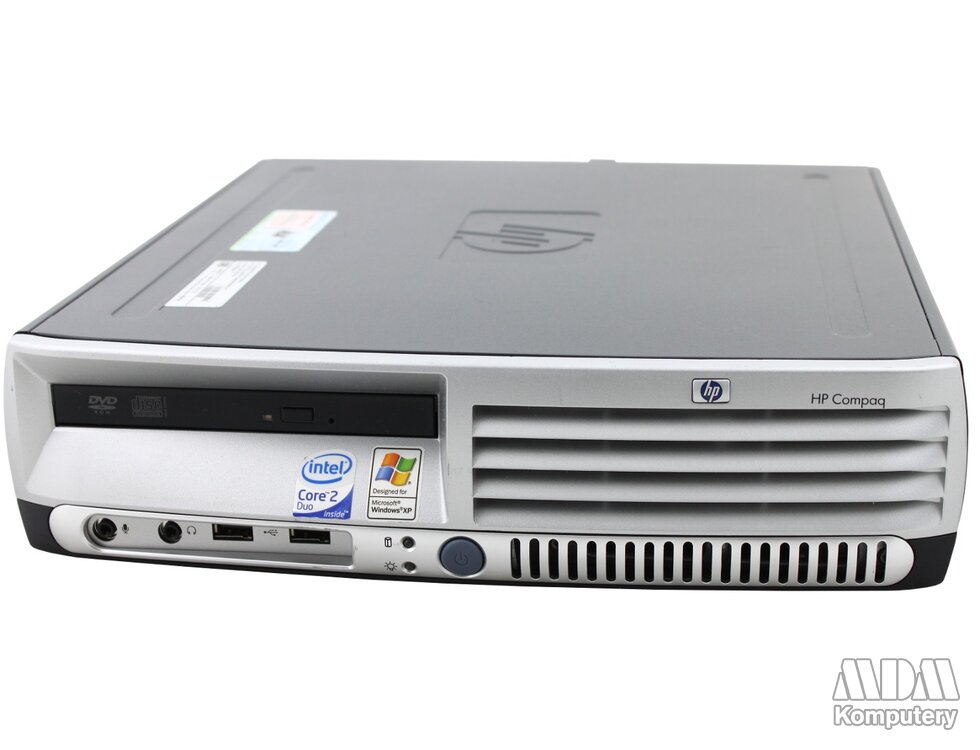 HP DC7700 USF Core 2 Duo 1.86GHz 2GB 80GB DVDRW Windows 7 Home Premium ...