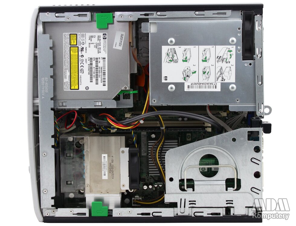 HP DC7700 USF Core 2 Duo 1.86GHz 2GB 80GB DVDRW Windows 7 Home Premium ...