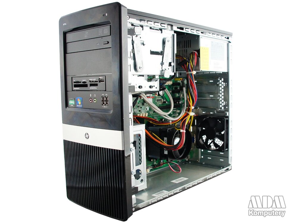 HP 3135MT Tower AMD X2 3.0GHz 2GB 160GB DVDRW Windows 7 Home Premium PL ...
