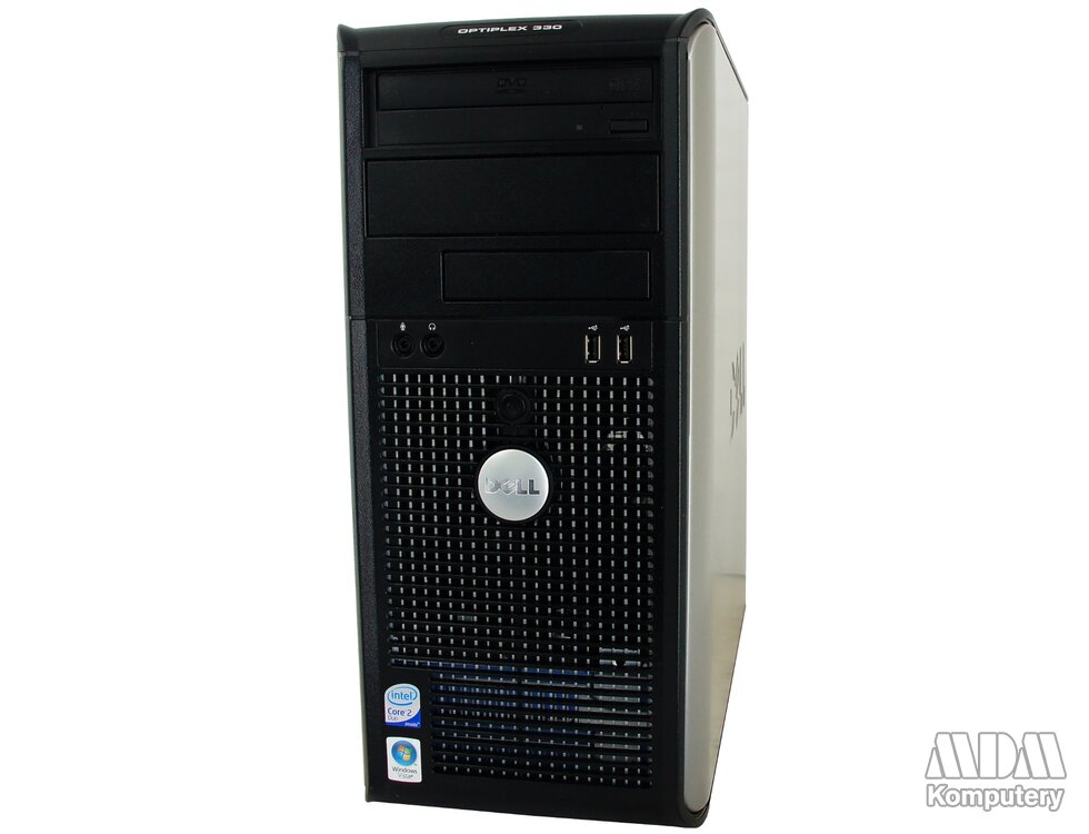 DELL Optiplex 330 Tower Core 2 Duo 2.93GHz 2GB 80GB DVD Windows 7 Home ...