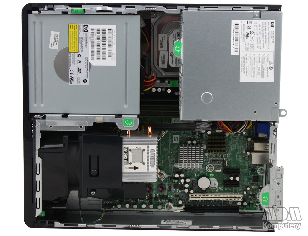 HP DC5850 AMD 5000B X2 2.6GHz 2GB 160GB DVD Windows 7 Home Premium PL ...