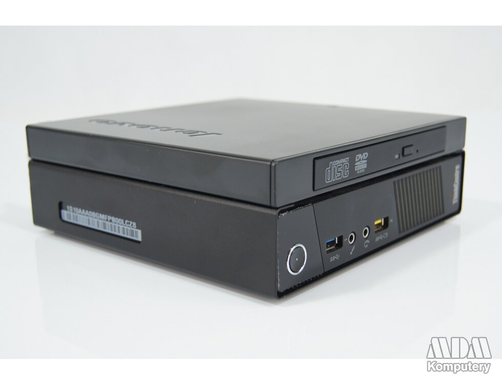 Lenovo ThinkCentre M93p Tiny Intel Core i5-4570T 2.9GHz 8GB 500GB DVD ...