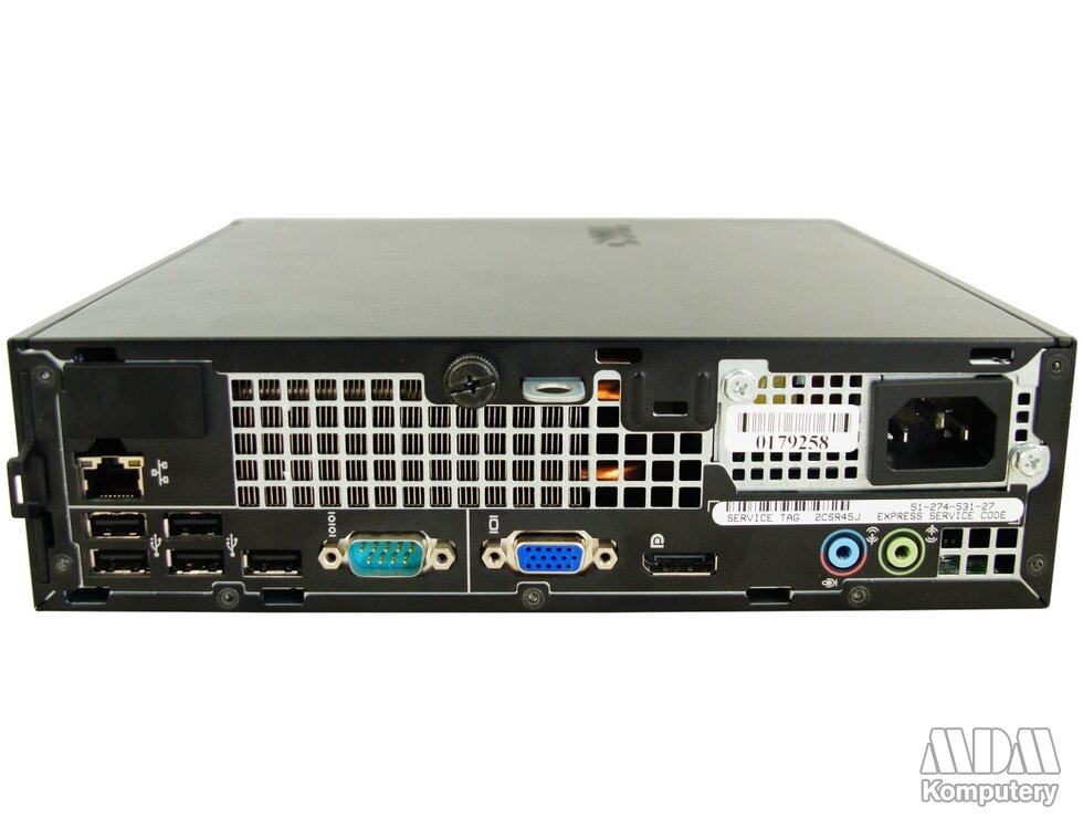 DELL Optiplex 790 USFF Intel Core i5-2400s 2.5GHz 4GB 500GB DVD-RW ...