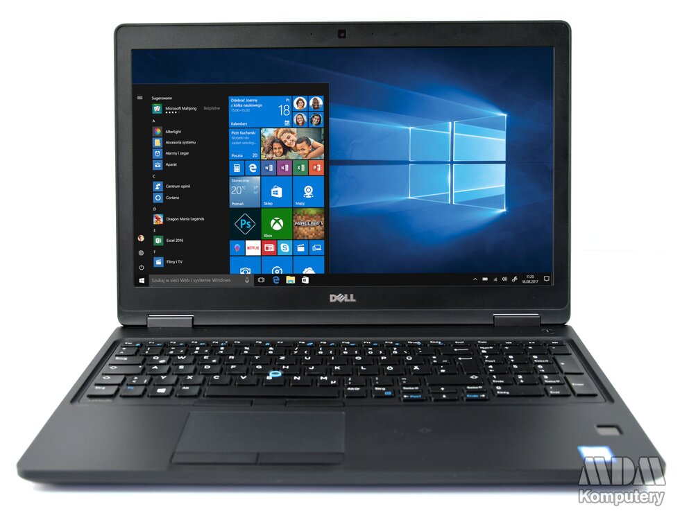 DELL Latitude 5580 Intel Core i5-7440HQ 2.8GHz 16GB 256GB SSD Windows 10 Home PL - MDM Komputery®