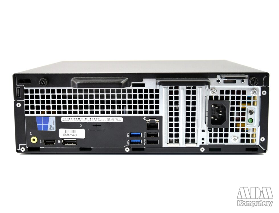 DELL Optiplex 3046 SFF Intel Core i3-6100 3.7GHz 8GB 256GB SSD DVD-RW ...