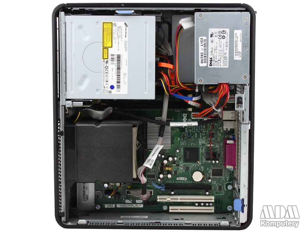 DELL 745 Desktop Core 2 Duo 2.4GHz 2GB 80GB CD Windows 7 Home Premium ...