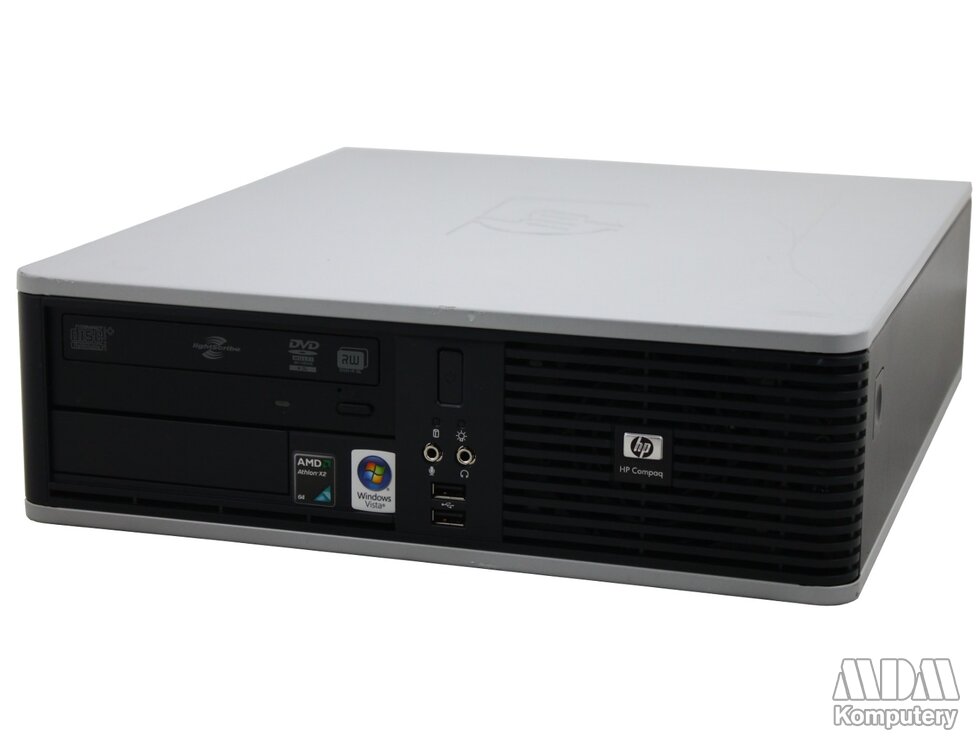HP DC5850 AMD 5000B X2 2.6GHz 2GB 160GB DVD-RW Windows 7 Home Premium ...