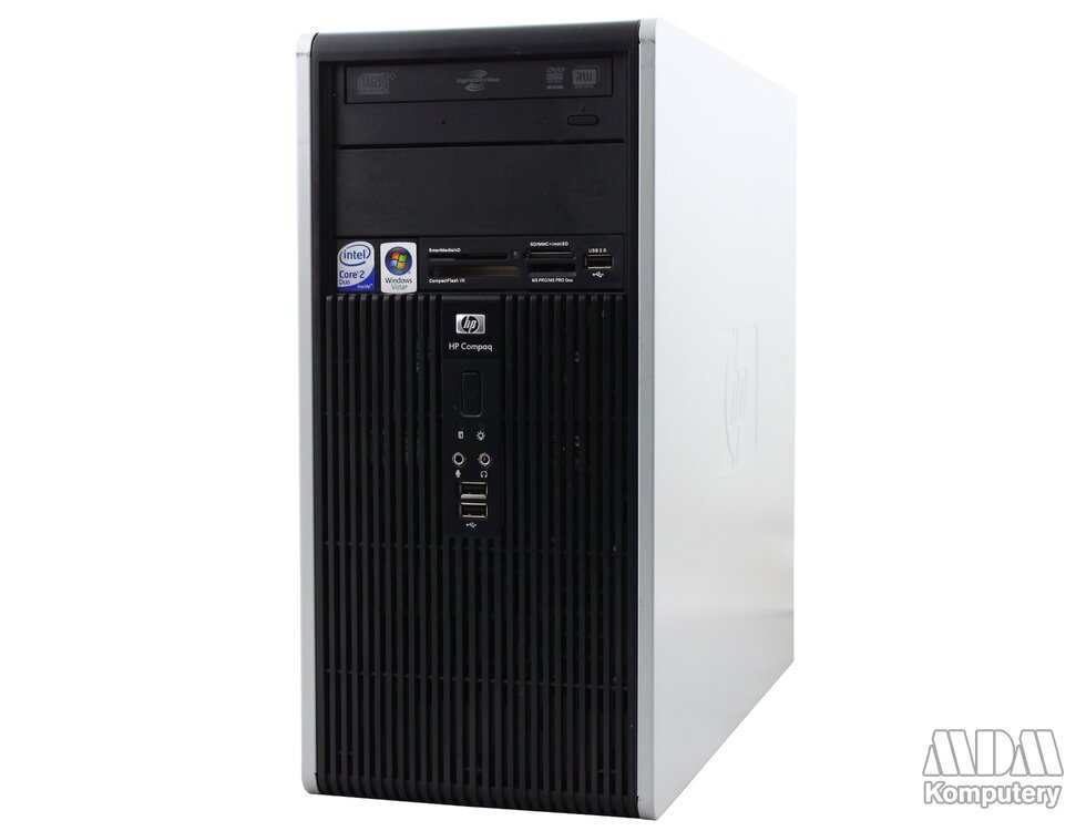 HP DC5800 Tower Core 2 Duo 3.0GHz 2GB 250GB DVDRW Windows 7 Home ...