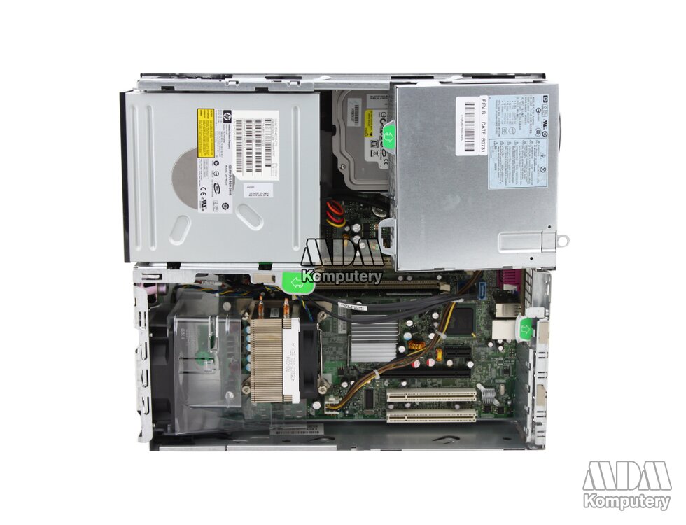 HP DC7700 SFF Dual Core 1.8GHz 2GB 80GB DVDRW Windows 10 Home PL - MDM ...